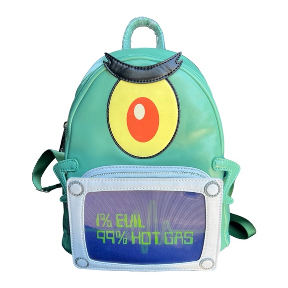 Loungefly | Bags | Loungefly Spongebob Squarepants Plankton Lenticular ...